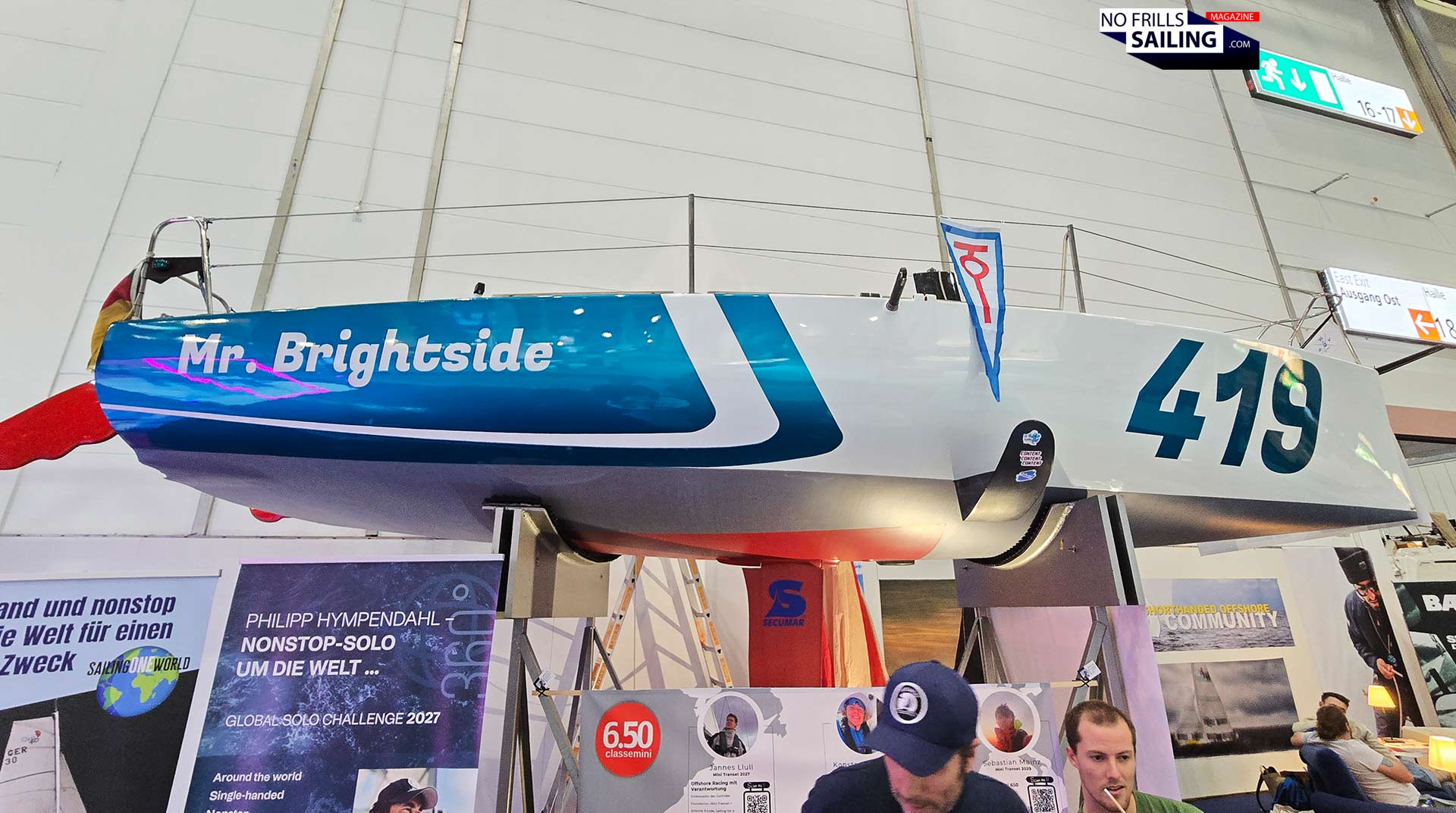 Foiling Classe Mini 650: MR. BRIGHTSIDE at Boot Düsseldorf ...