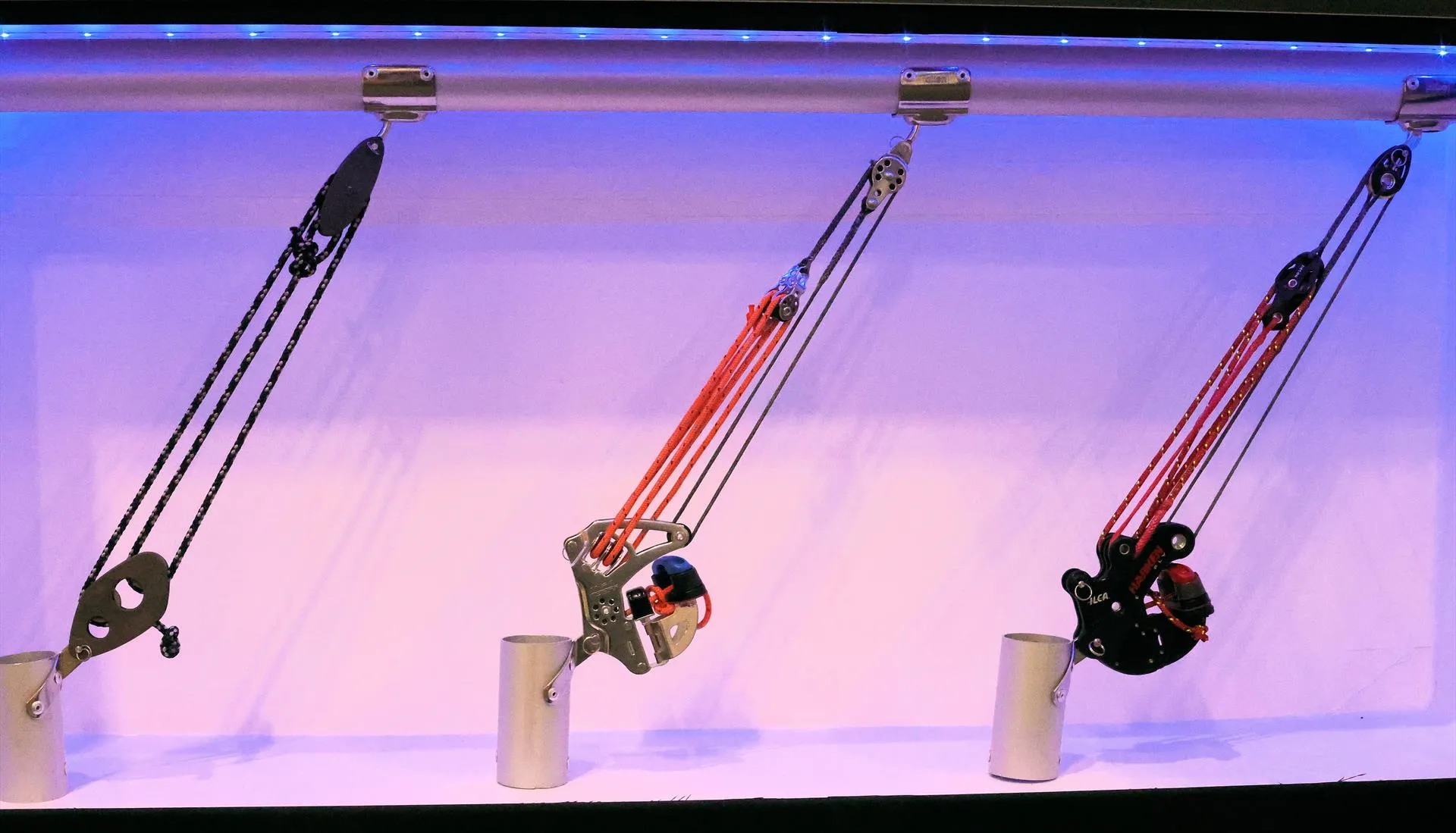 Harken ILCA Kicker Upgrade: Zircon Blocks and Lighter Rigging ...